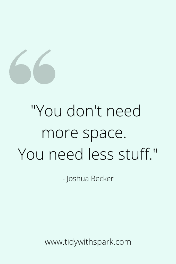 10 Decluttering Quotes to Motivate and Inspire tidying