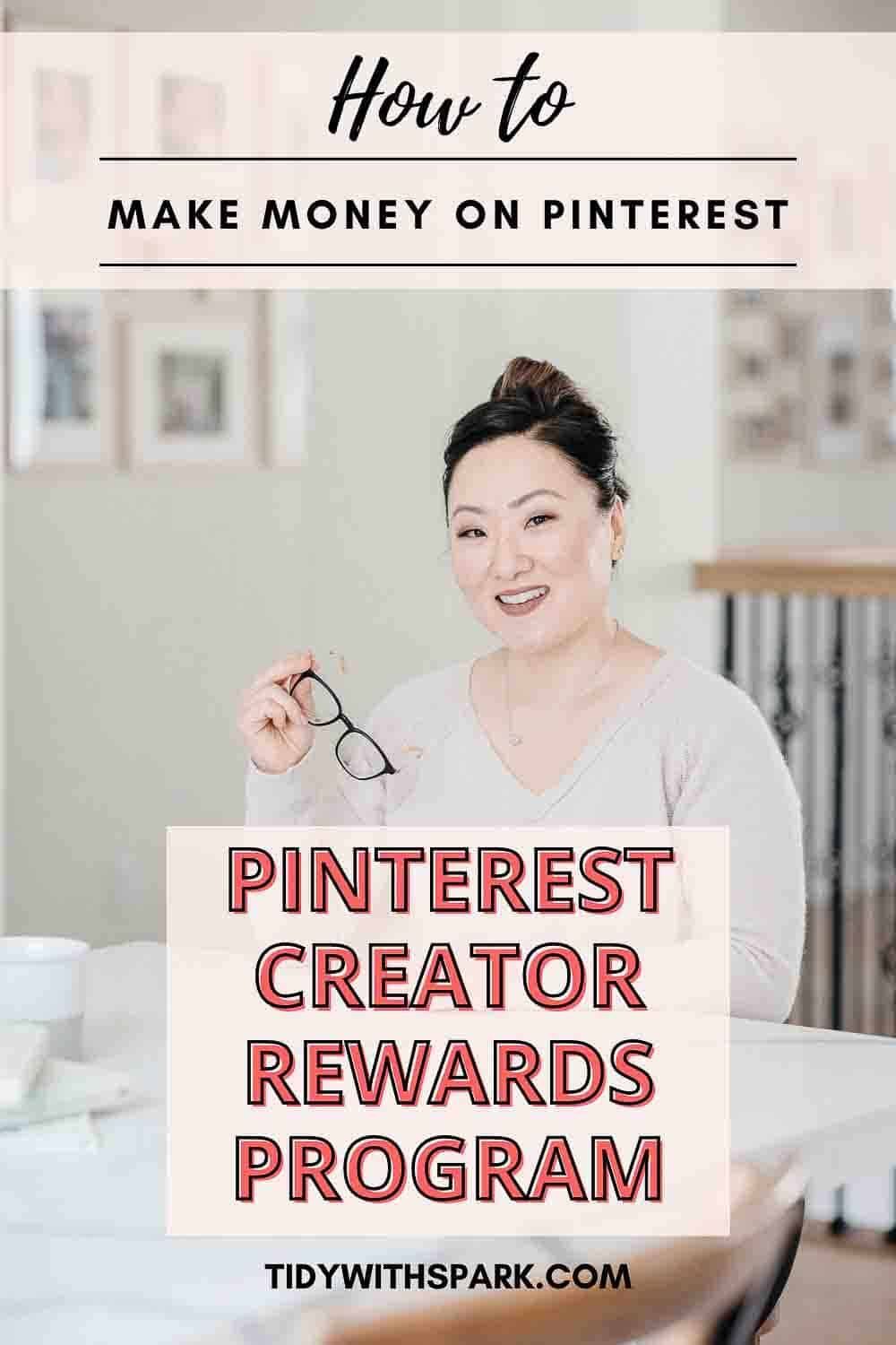 Creator Rewards Pinterest - Tidy with SPARK